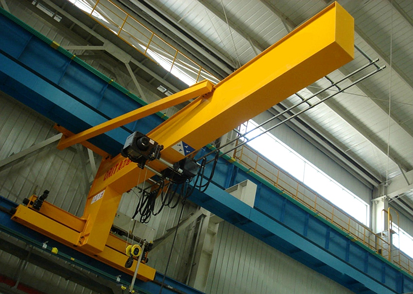 Industrial workshop use wall mounted movable jib crane - Buy jib crane ...