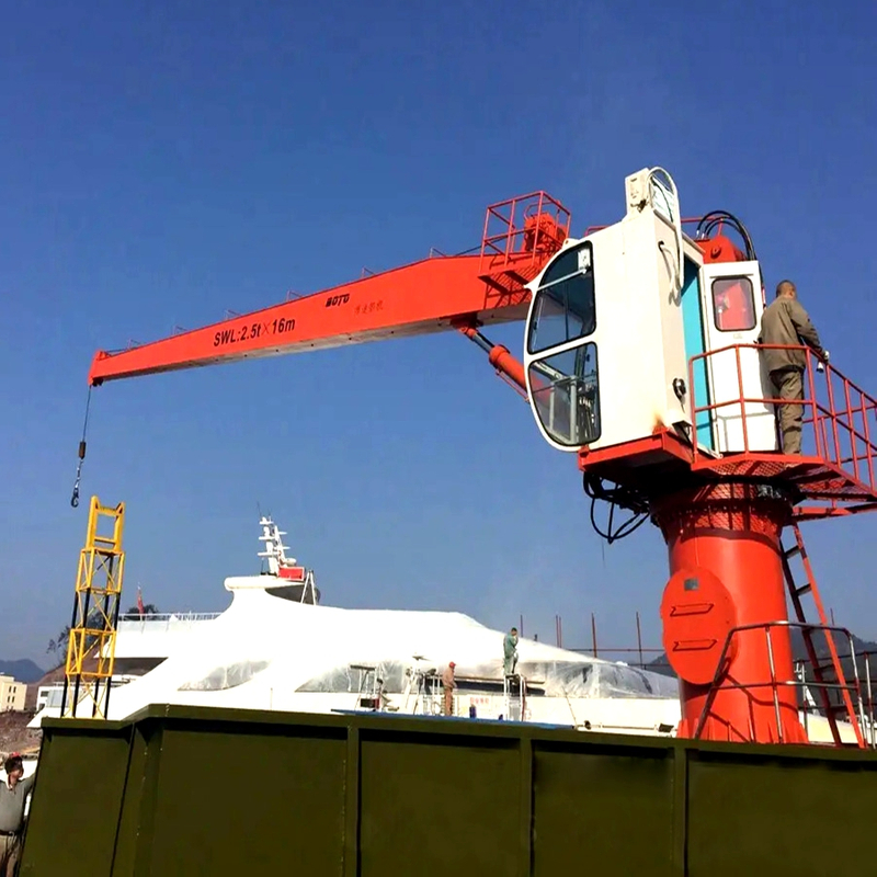 Marine Deck Crane - Buy deck crane, marine deck crane, deck jib crane ...